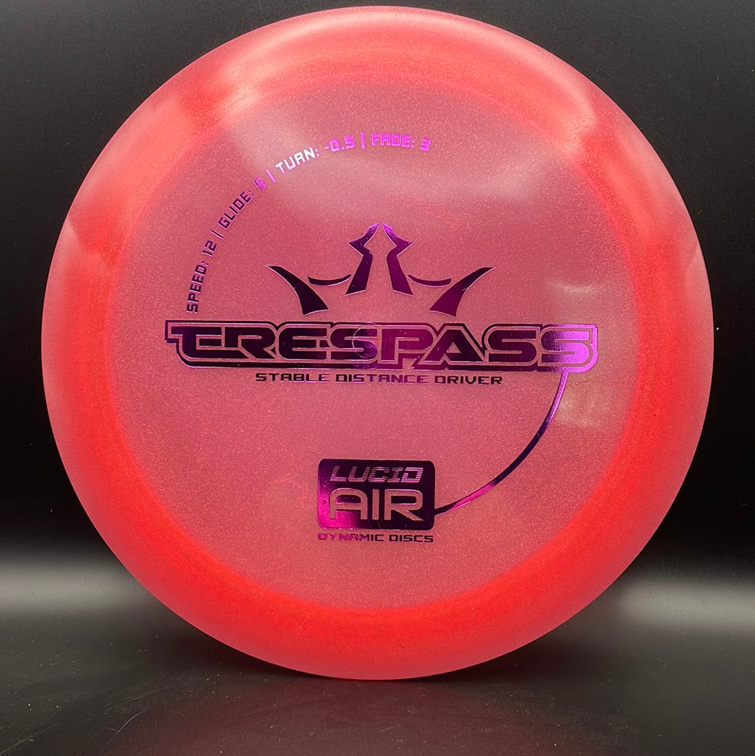 Dynamic Discs - Trespass - Lucid Air – Ettyville Super Spin Pro Shop